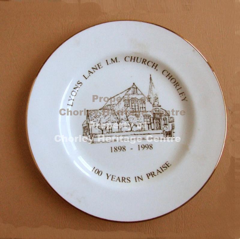 COMMEMORATIVE PLATE | www.chorleyheritagecentre.co.uk