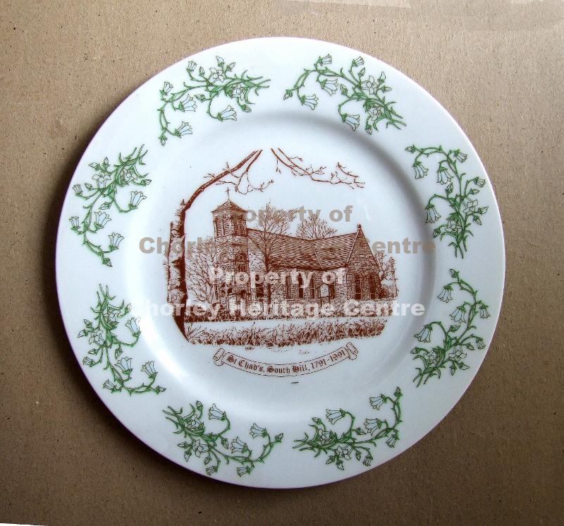COMMEMORATIVE PLATE | www.chorleyheritagecentre.co.uk